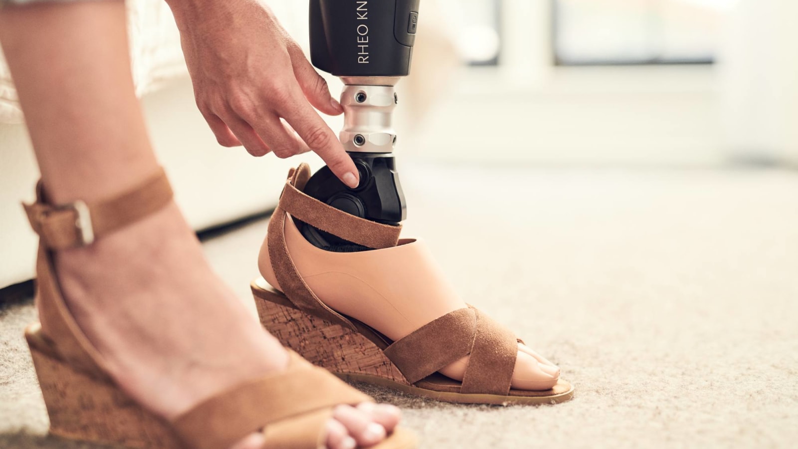 De quoi est composé une prothèse de jambe ? | Össur France