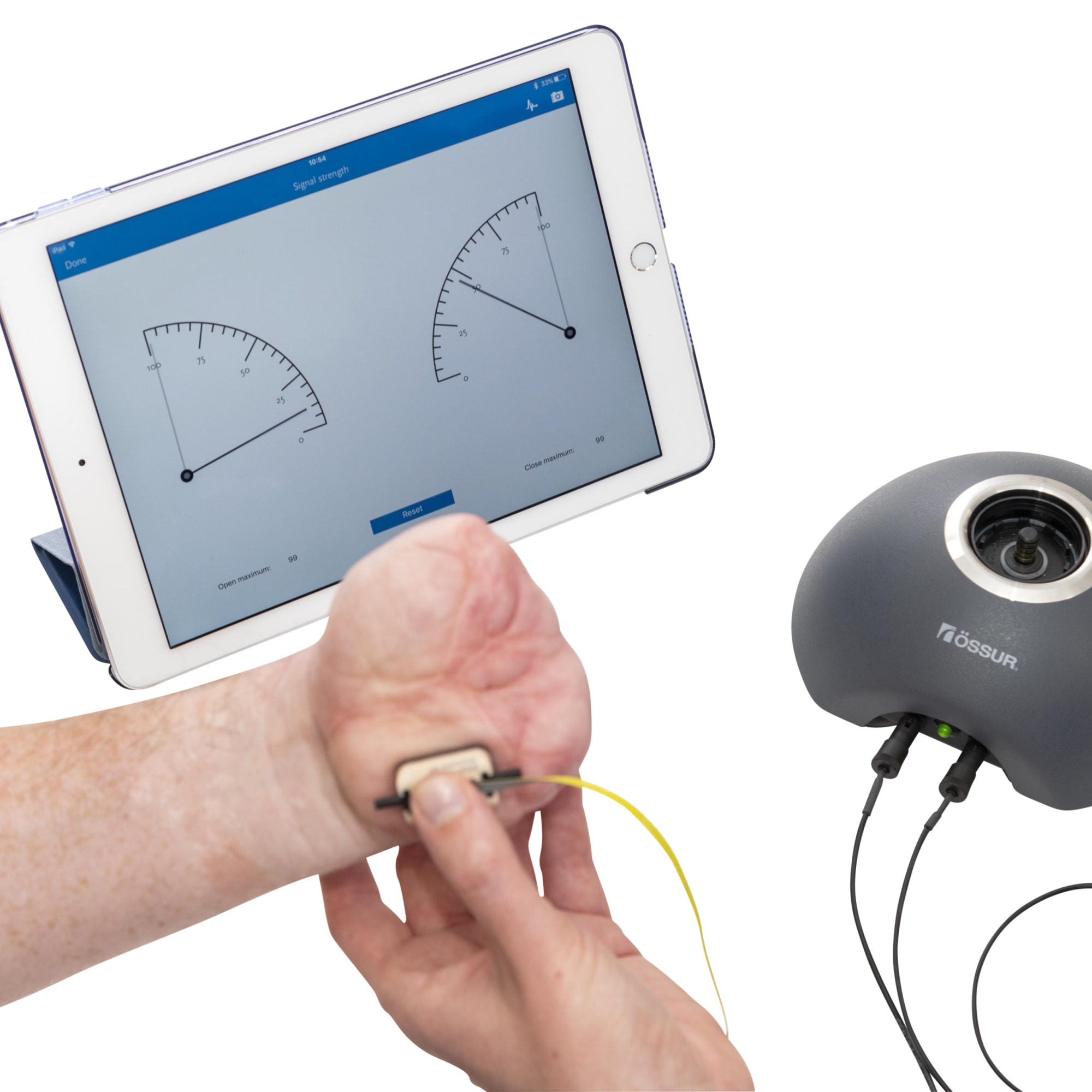 Myo-Testing | Össur Academy Touch Solutions Portal