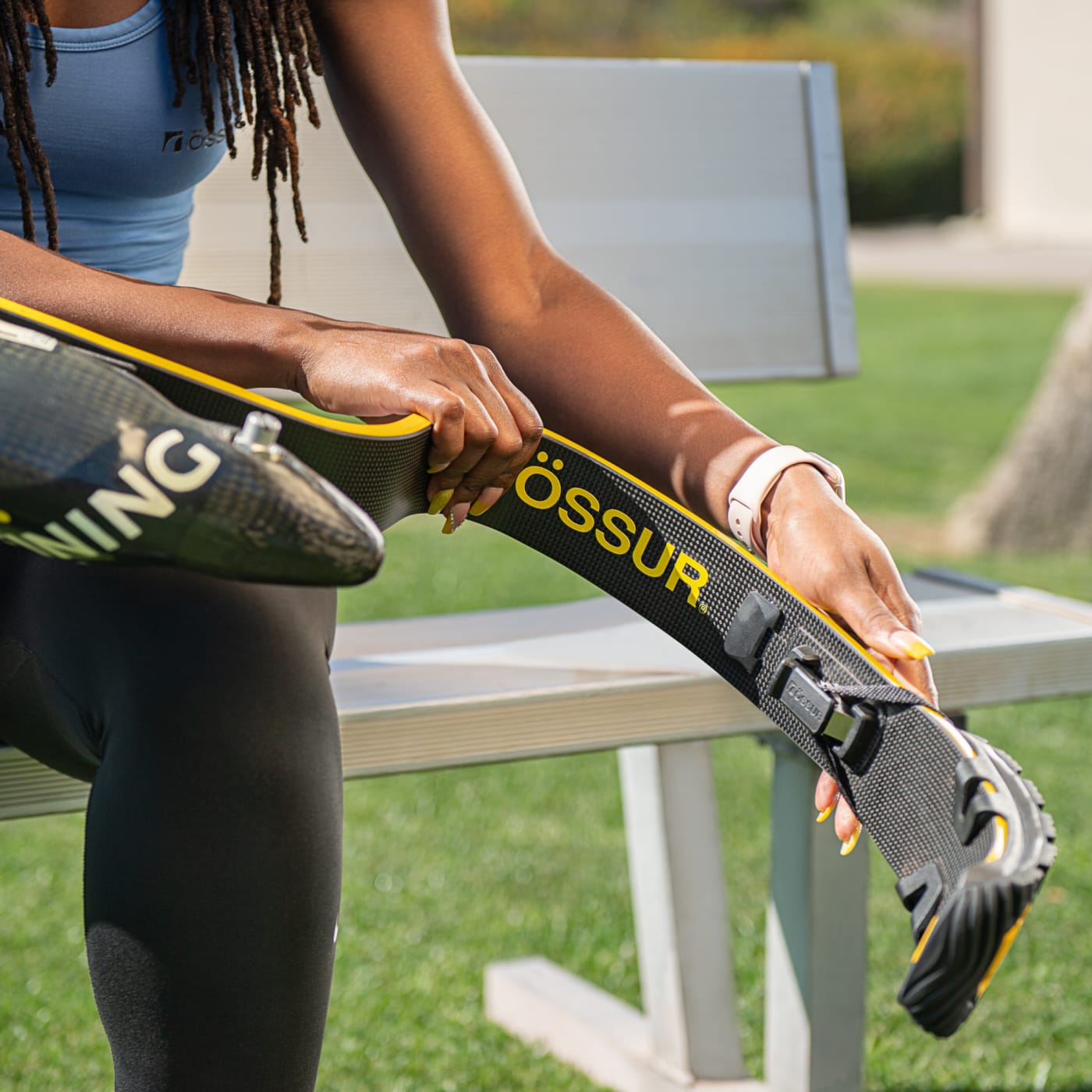 Courir avec une Lame de Sport, comment ça marche