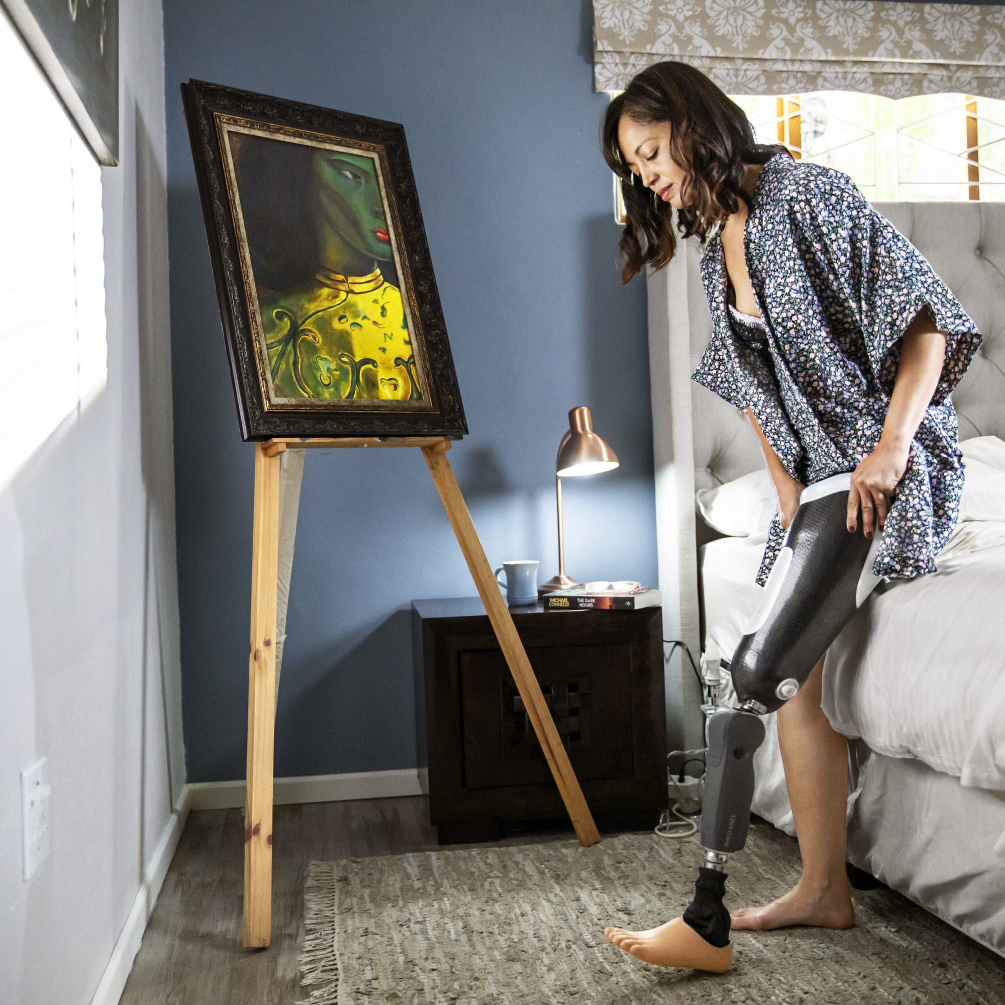 De quoi est composée une prothèse de jambe