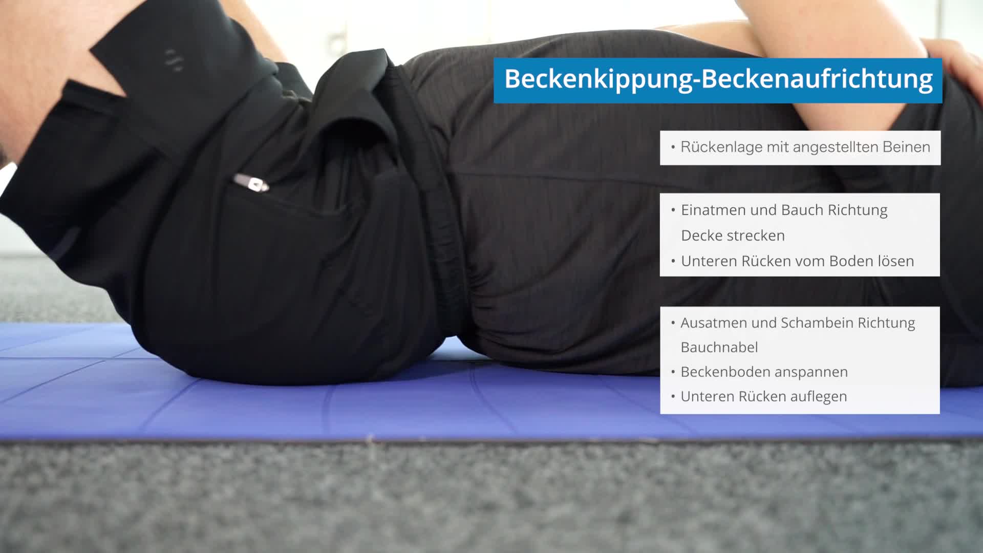 Die Rückenschule kann helfen, Rückenbeschwerden zu lindern.